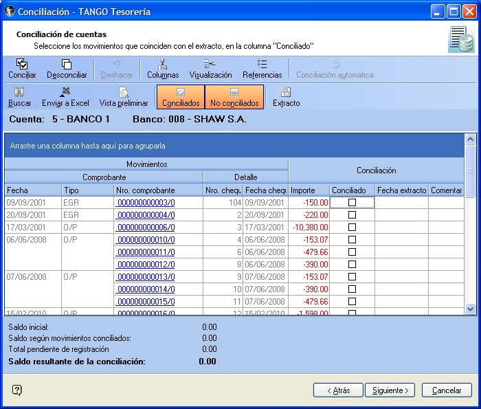 Cómo cargar los cheques diferidos